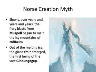 Scandinavian Creation Myth