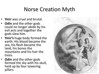 Scandinavian Creation Myth