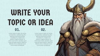 Norse Mythology Lesson.pptx. ARTE MITOLOGICA | PPT