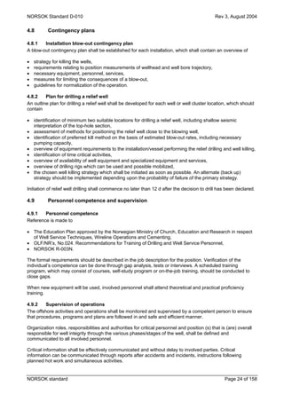 Well integrity in drilling and well operations | PDF | Technology ...