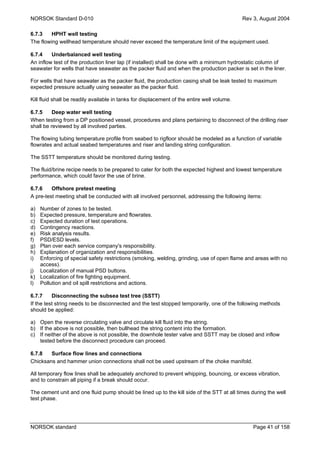 Well integrity in drilling and well operations | PDF