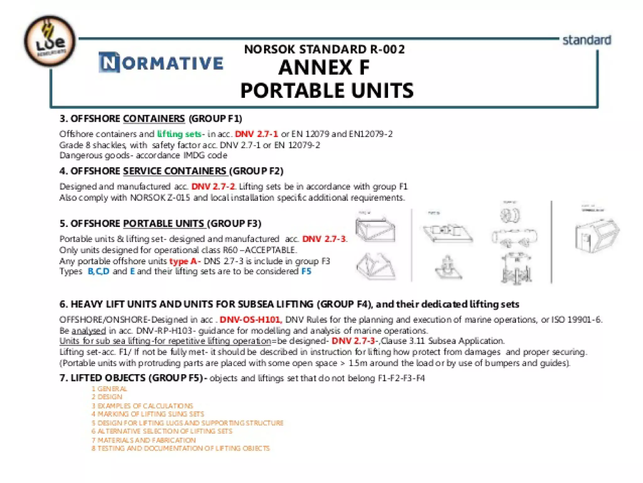 Norsok standard r 002 lifting equipment | PDF | Weightlifting | Sports