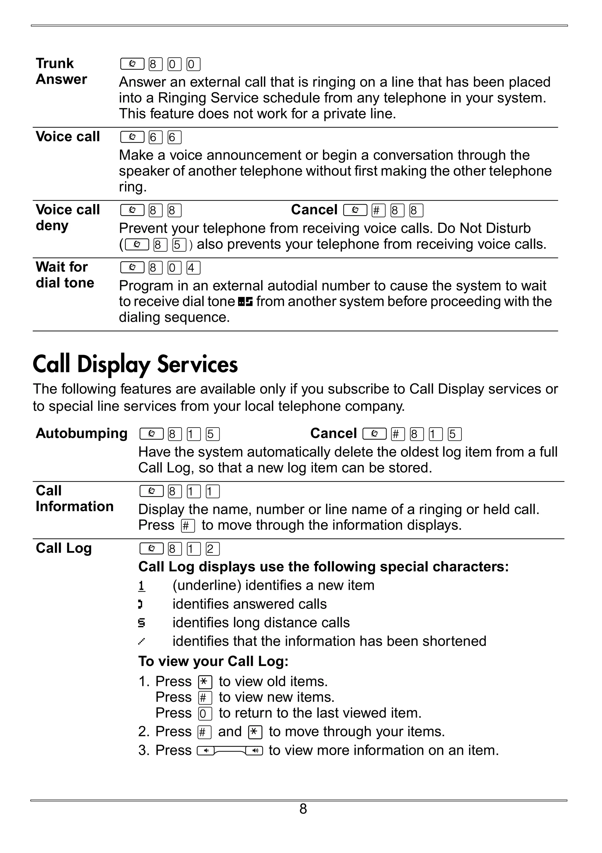 Nortel Norstar ICS telephone feature guide | PDF