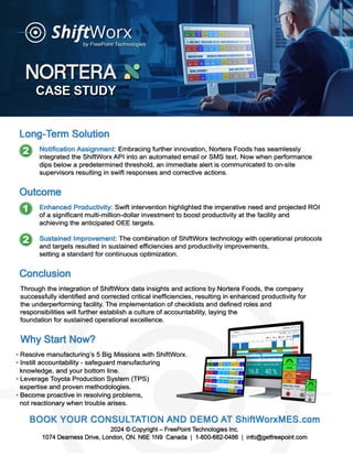 Case Study - Nortera - FreePoint Technologies | PDF