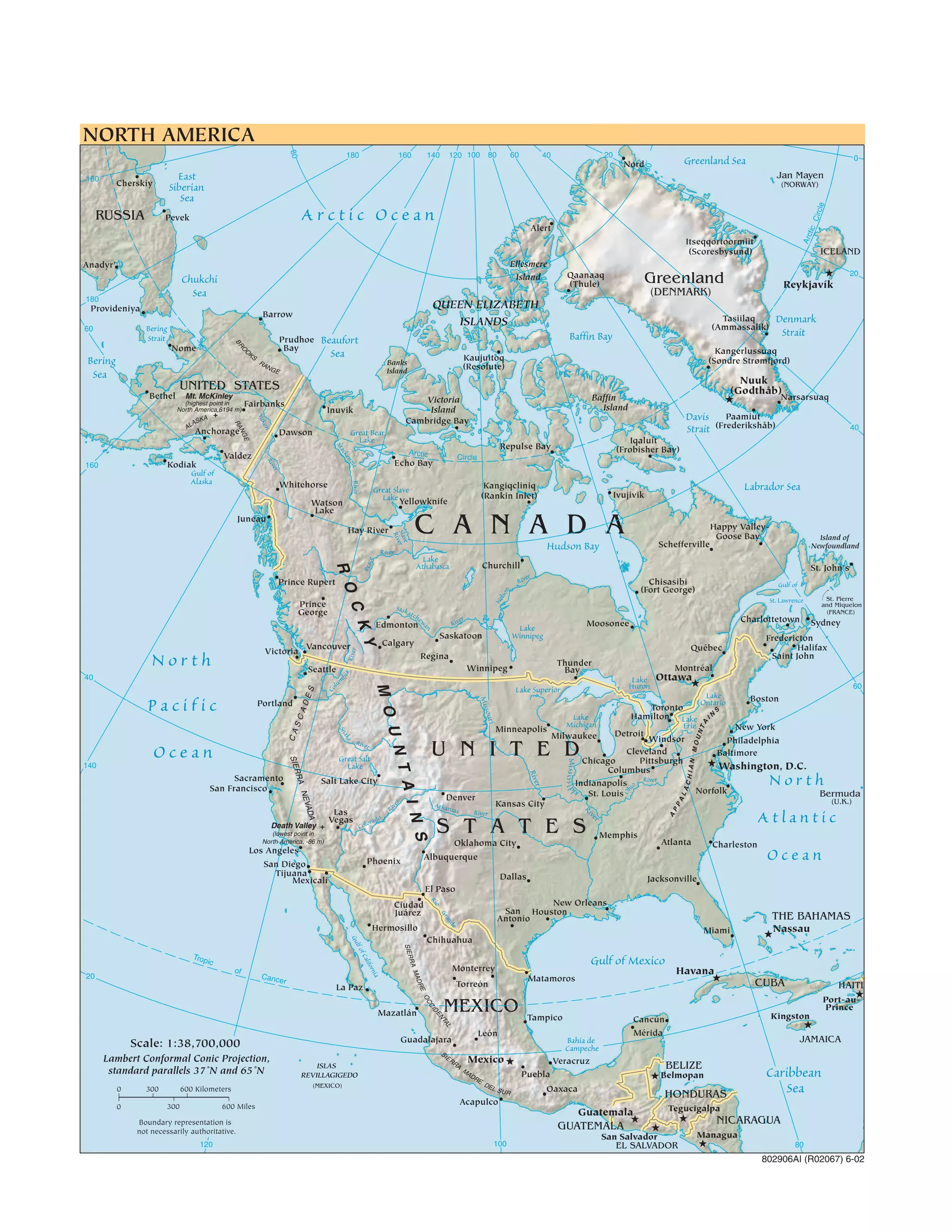 World Map - North america | PDF