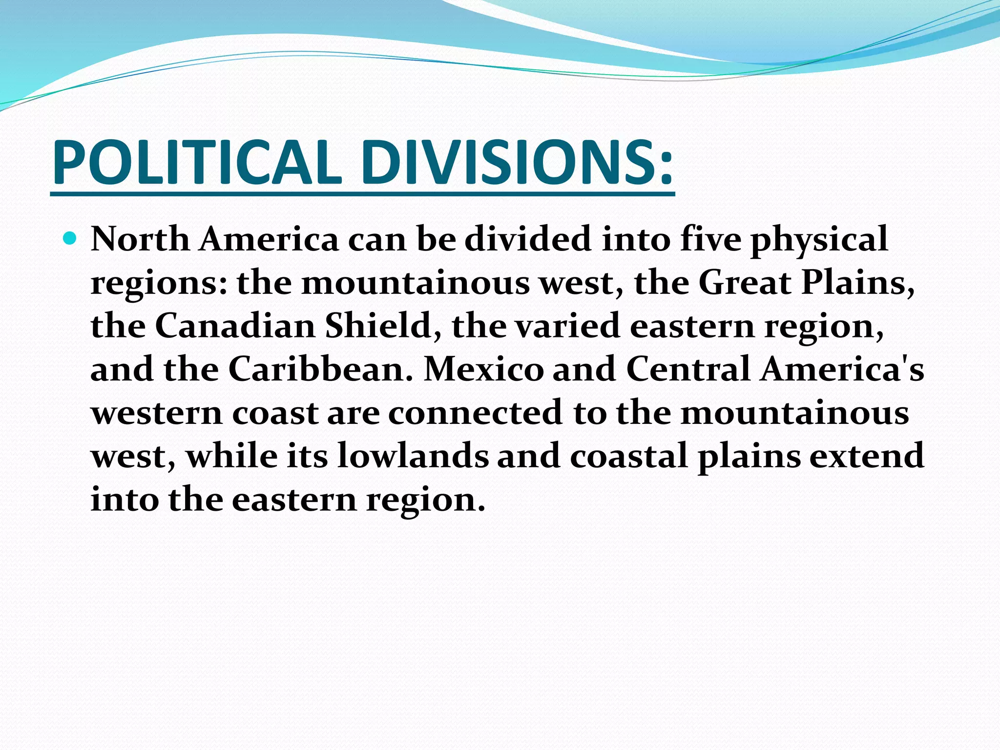 North america | PDF