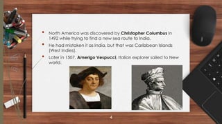 North America presentation social studies | PPTX