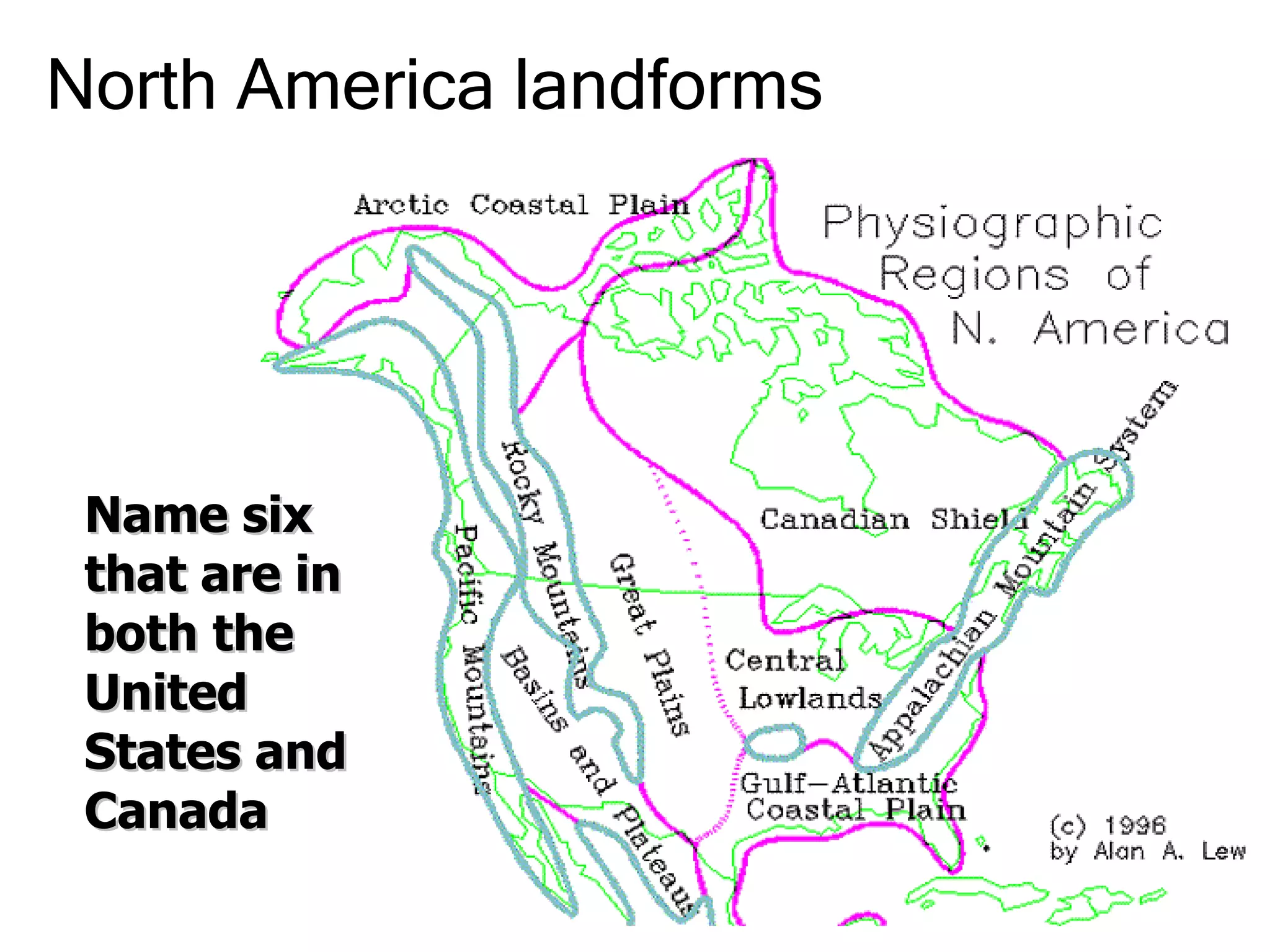 North America Geog | PPT | North America Travel | Travel Locations