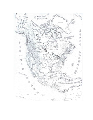 North america map packet | PDF