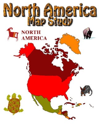 North america map packet | PDF