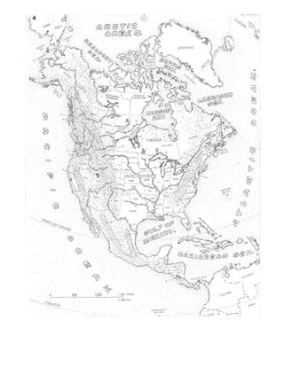 North america map packet | PDF
