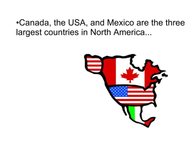 North america map study | PPT