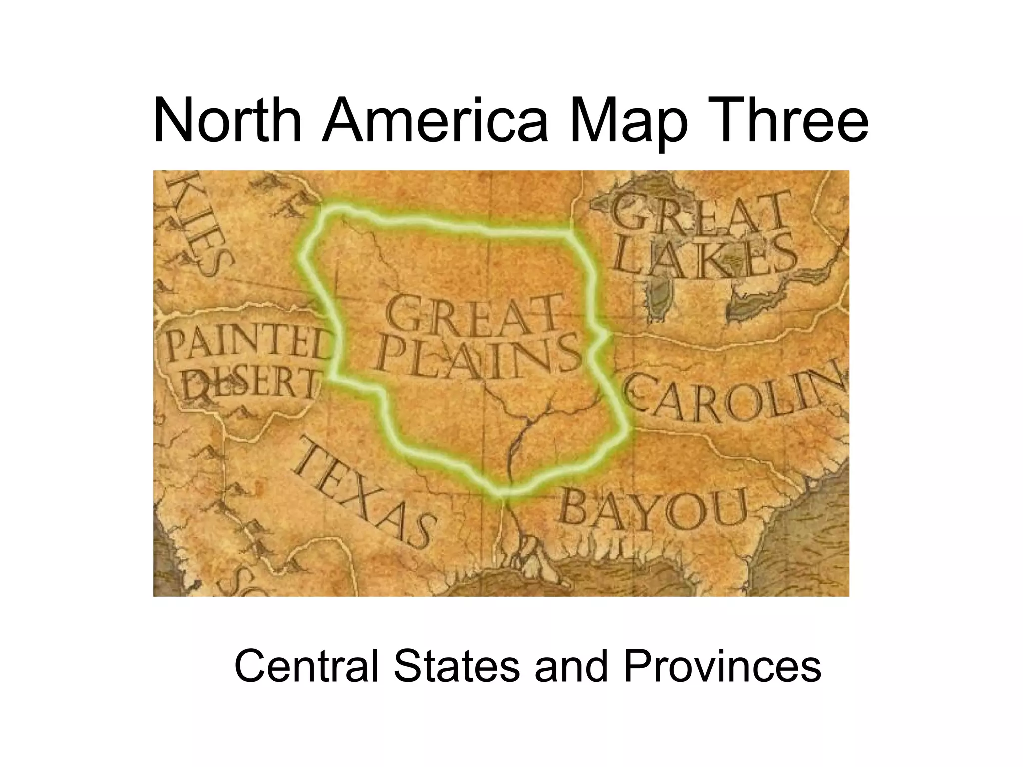 North america map three | PPT