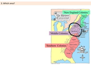 Prepare a powerpoint about one of the 13 North American Colonies | PPTX