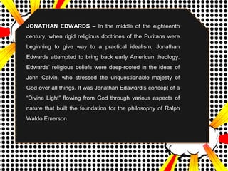 North american literature | PPTX