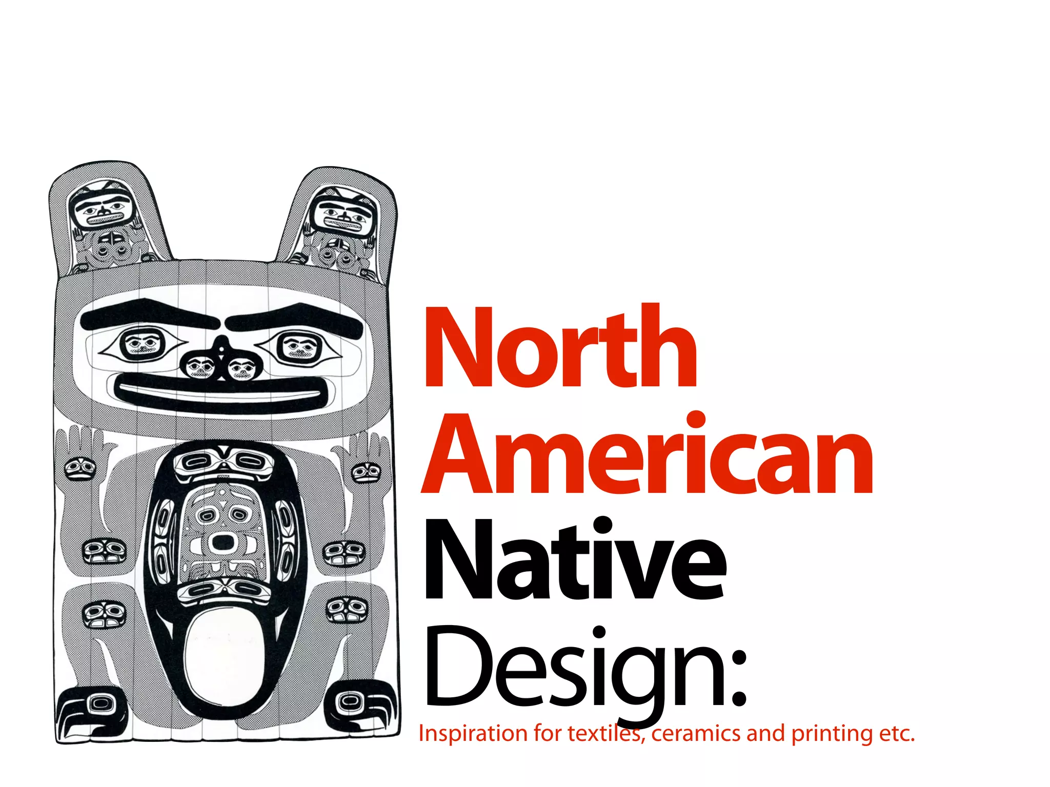 North American Native Designs: Inspirations for textiles, ceramics and ...