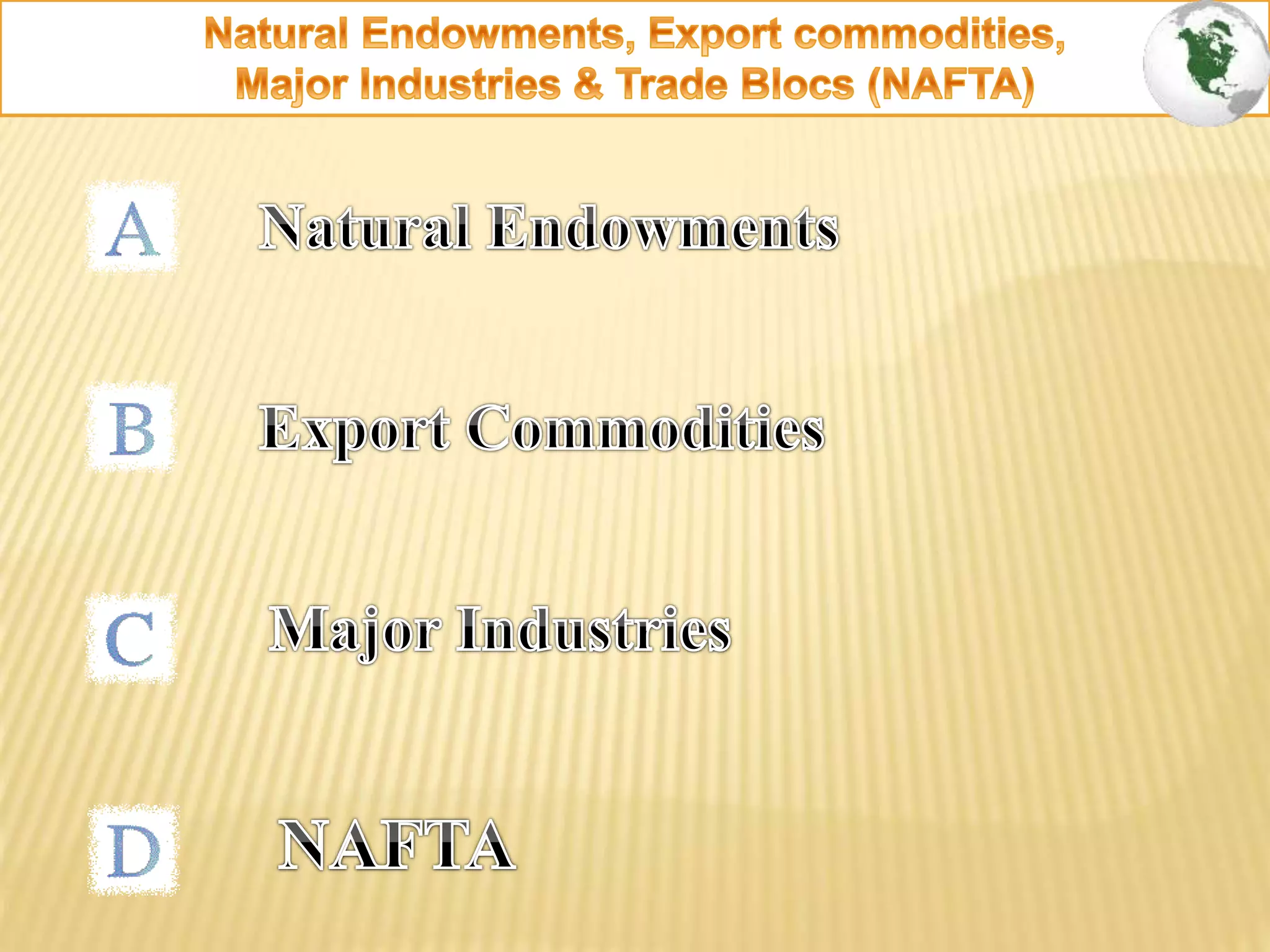 North america ppt | PPTX