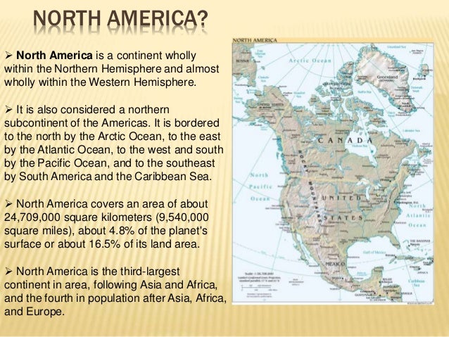 North america ppt