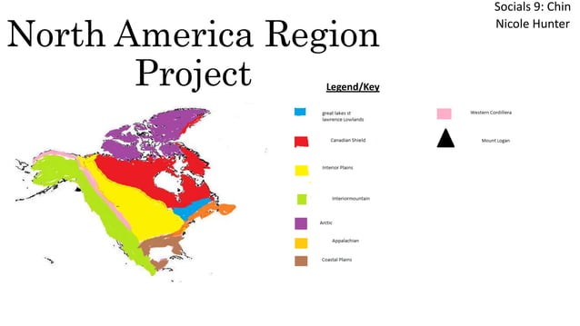 North America Regions | PPTX | North America Travel | Travel Locations