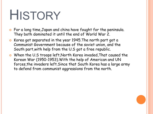 North and south korea | PPTX