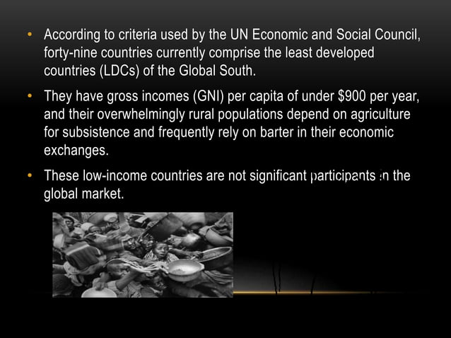 The Global North vs The Global South | PPTX | Economy | Business and ...