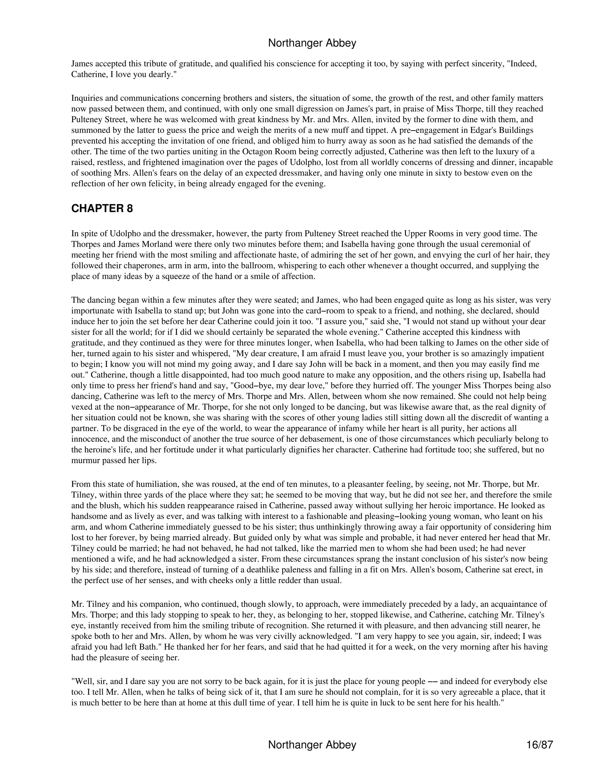 Northanger abbey [jane austen] | PDF