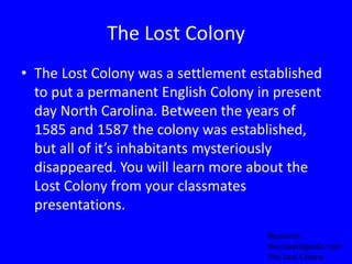 North Carolina Facts | PPTX