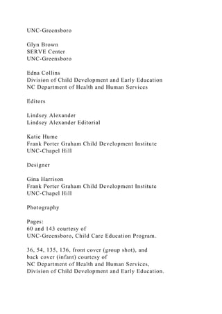 North Carolina Foundations for Early Learning and Devel.docx