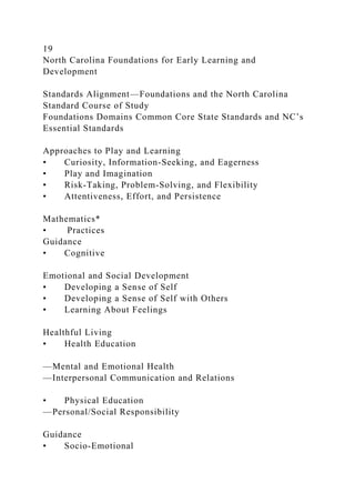 North Carolina Foundations for Early Learning and Devel.docx