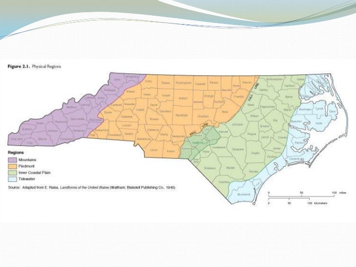 North carolina geography