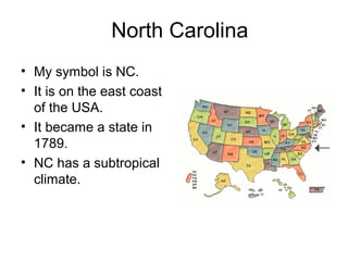 North carolina pp | PPT