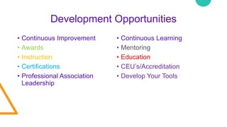 Elevate the Parks and Recreation Profession | PPTX