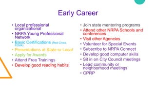 Elevate the Parks and Recreation Profession | PPTX