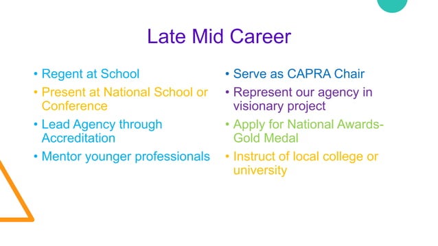 Elevate the Parks and Recreation Profession | PPTX | Resume Writing and Advice | Job Search