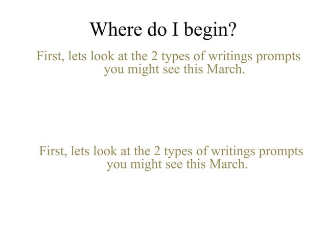 The 5 Features of Writing | PPT