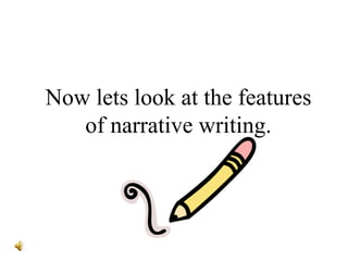 The 5 Features of Writing | PPTX