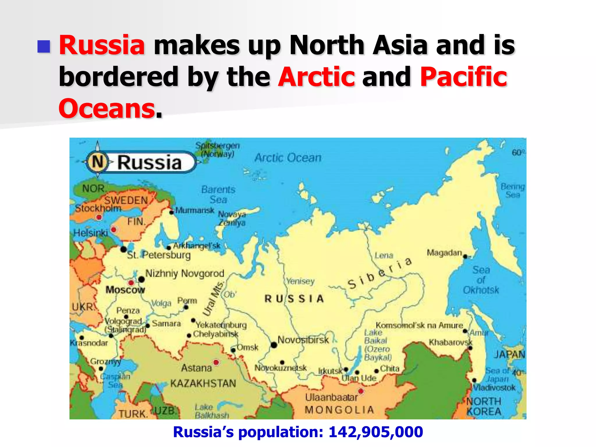 North Central and East Asia.ppt