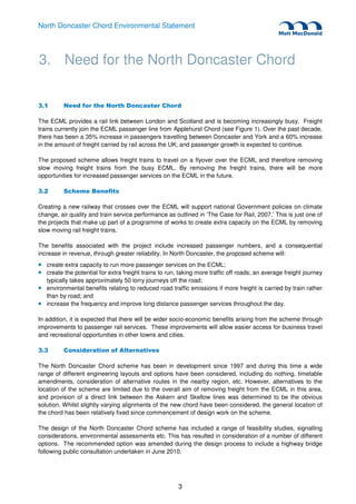 North doncaster chord environmental statement | PDF