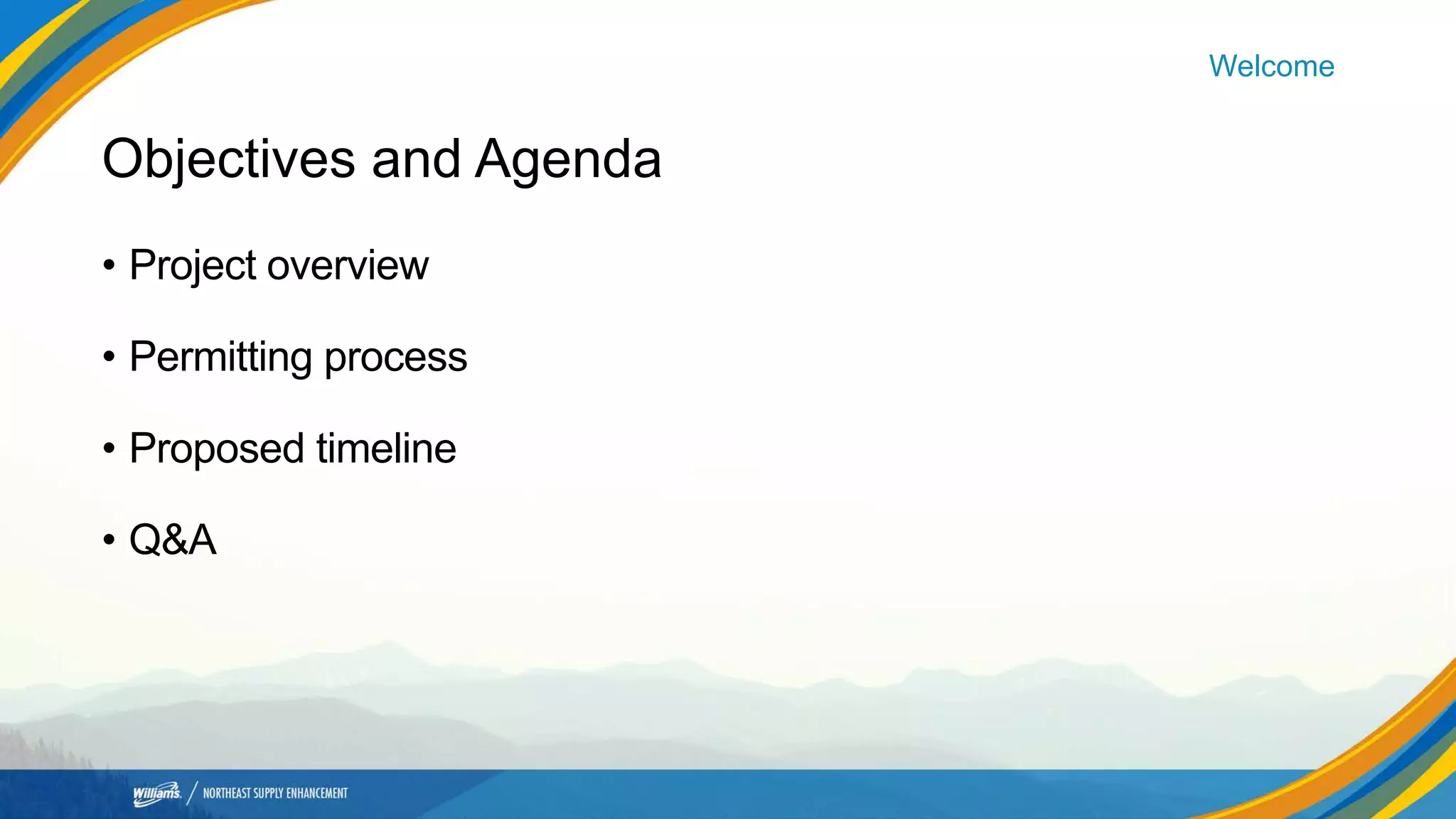 Williams Slide Presentation for Northeast Supply Enhancement Project ...