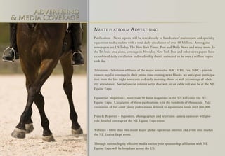 Northeast Equine Expo- Media Kit | PPT