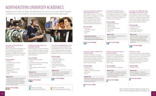 Northeastern university-brochure by Study Metro | PDF