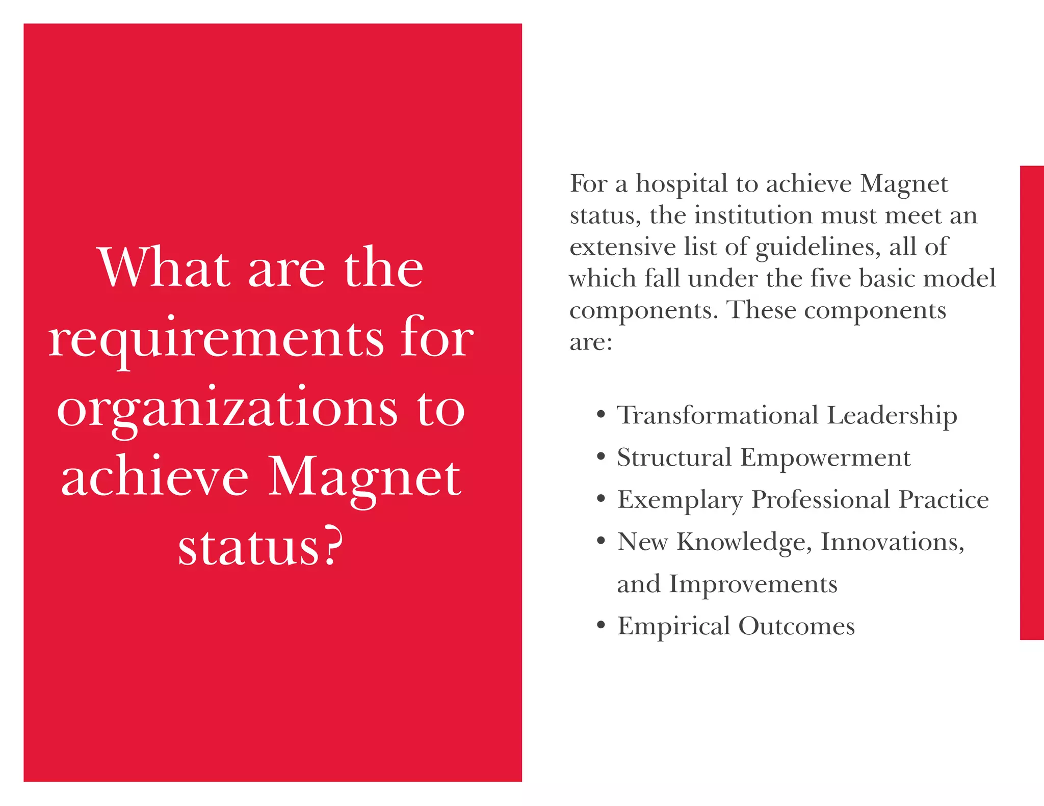 The Connection between Magnet Status, a BSN and the Nursing Shortage | PDF