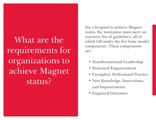 The Connection between Magnet Status, a BSN and the Nursing Shortage | PDF