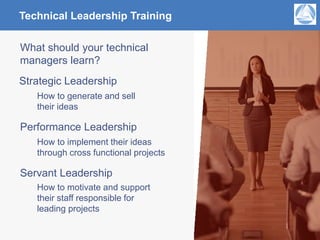 Training Technical Experts To Be Leaders | PPT