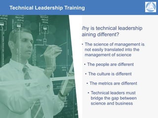 Training Technical Experts To Be Leaders | PDF