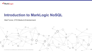 Northeastern DB Class Introduction to Marklogic NoSQL april 2016 | PPT