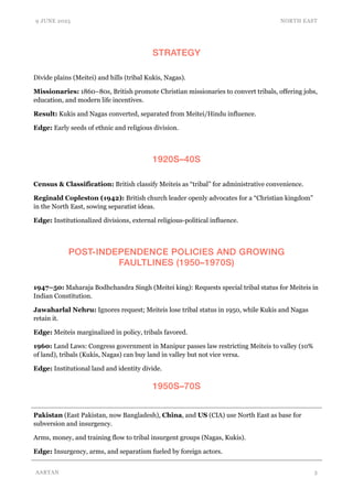 The North East Issue: Colonial Roots, Persistent Conflicts, and the ...
