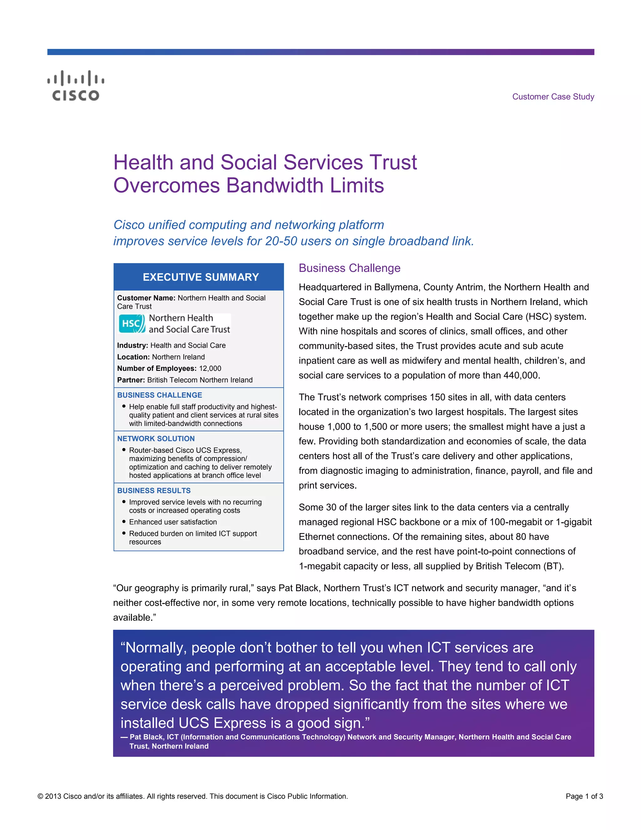 Northern Health Social Care Trust | PDF
