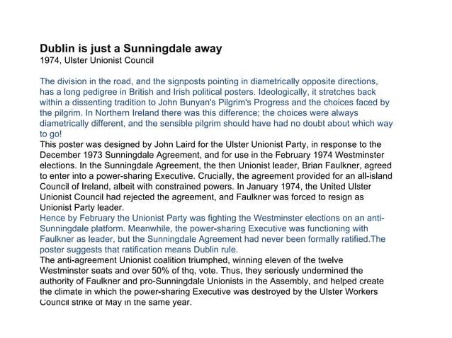 Northern ireland timeline activity | PPT