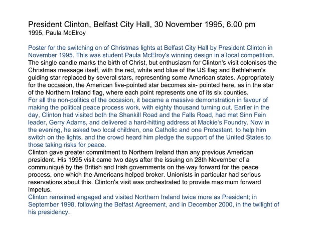 Northern ireland timeline activity | PPT